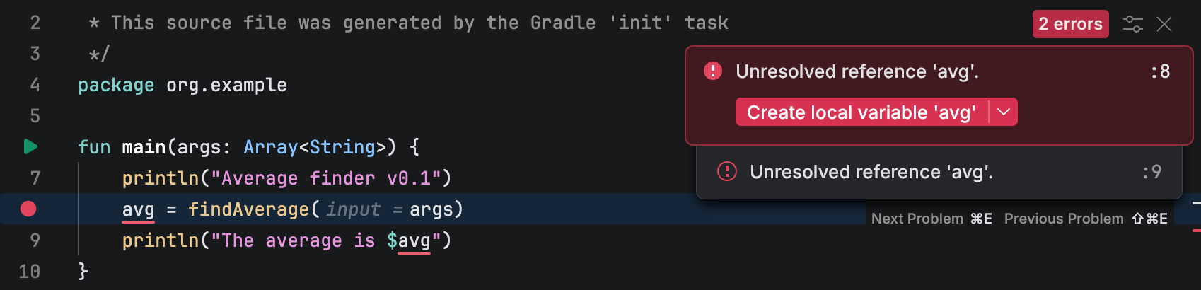 Coding assistance in Kotlin | JetBrains Fleet Documentation