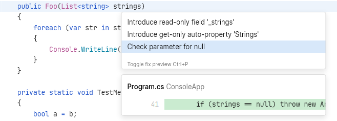 Getting started with C# | JetBrains Fleet