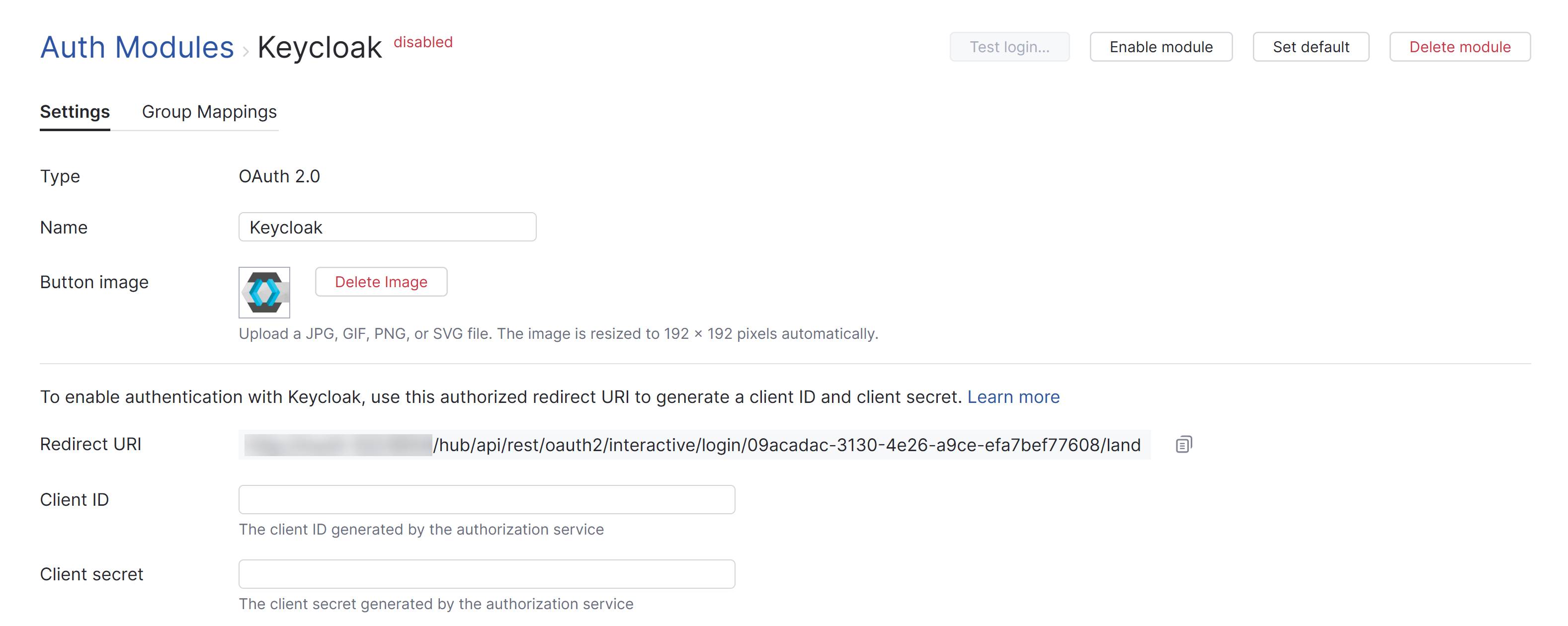 Keycloak Auth Module | Hub Documentation