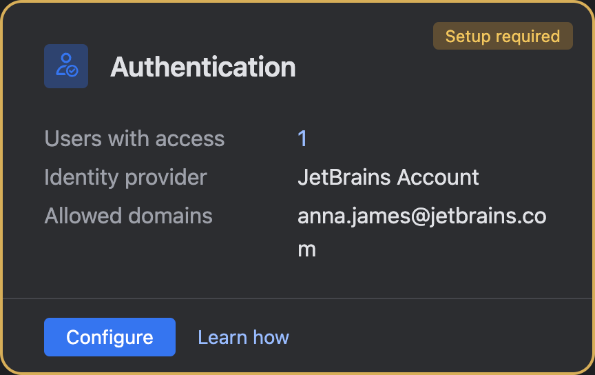 Access management | IDE Services Cloud Documentation
