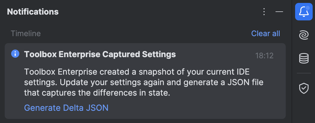 Collect settings from IDEs | IDE Services Cloud Documentation