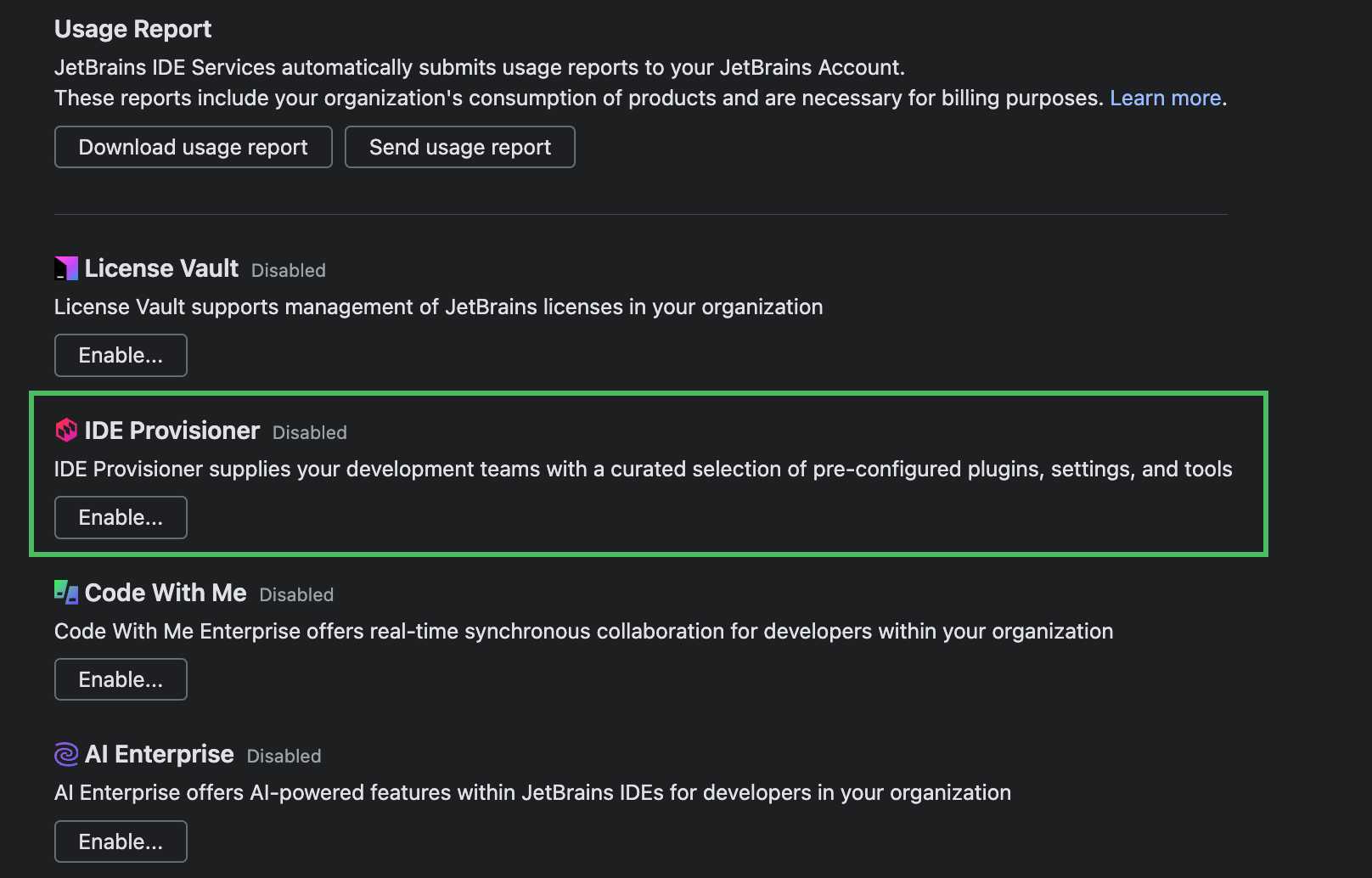 Manage IDE Provisioner | IDE Services Cloud Documentation Manage IDE Provisioner | IDE Services Cloud Documentation