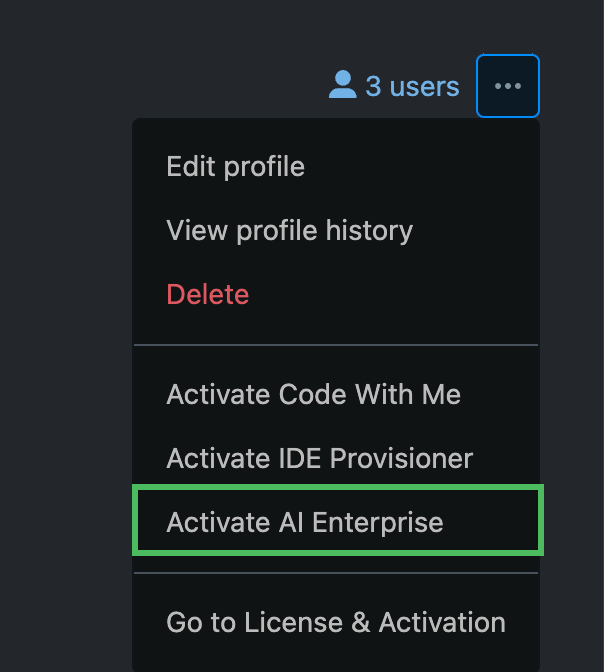Profiles | IDE Services Documentation