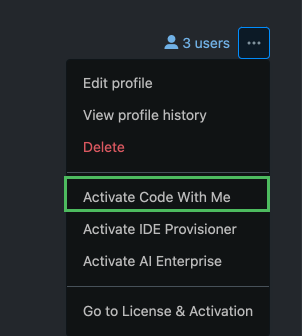 Profiles | IDE Services Documentation