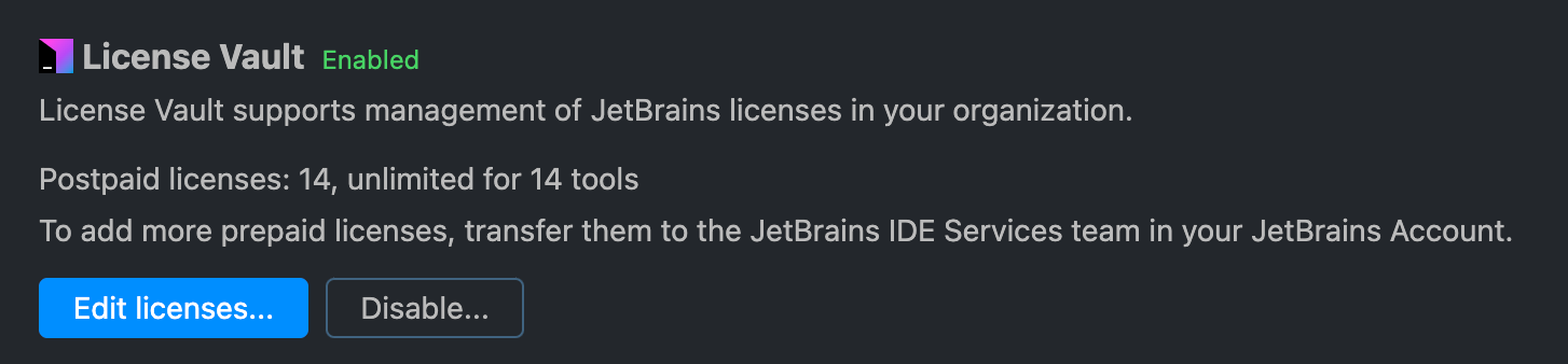 Manage IDE Services products (Pay as you go) | IDE Services Documentation