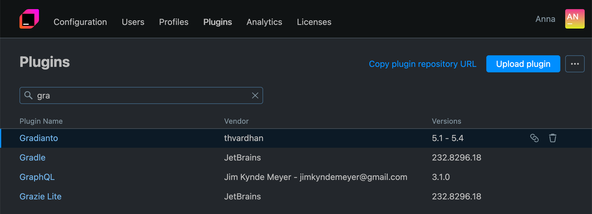 Private plugin repository | IDE Services Documentation