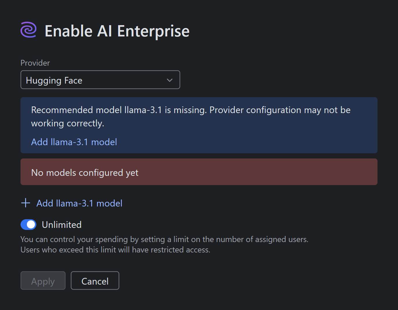 Manage AI Enterprise | IDE Services Documentation