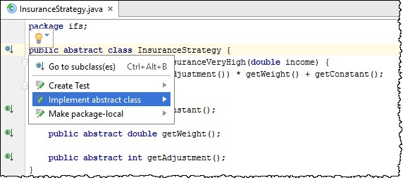 Replace Conditional Logic with Strategy Pattern - Help | IntelliJ IDEA