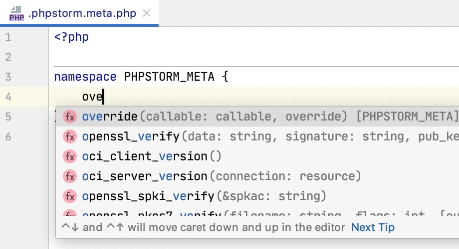 Phpstorm Advanced Metadata Help Phpstorm