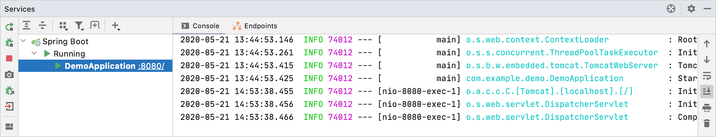 Tutorial: Create your first Spring application - Help | IntelliJ IDEA
