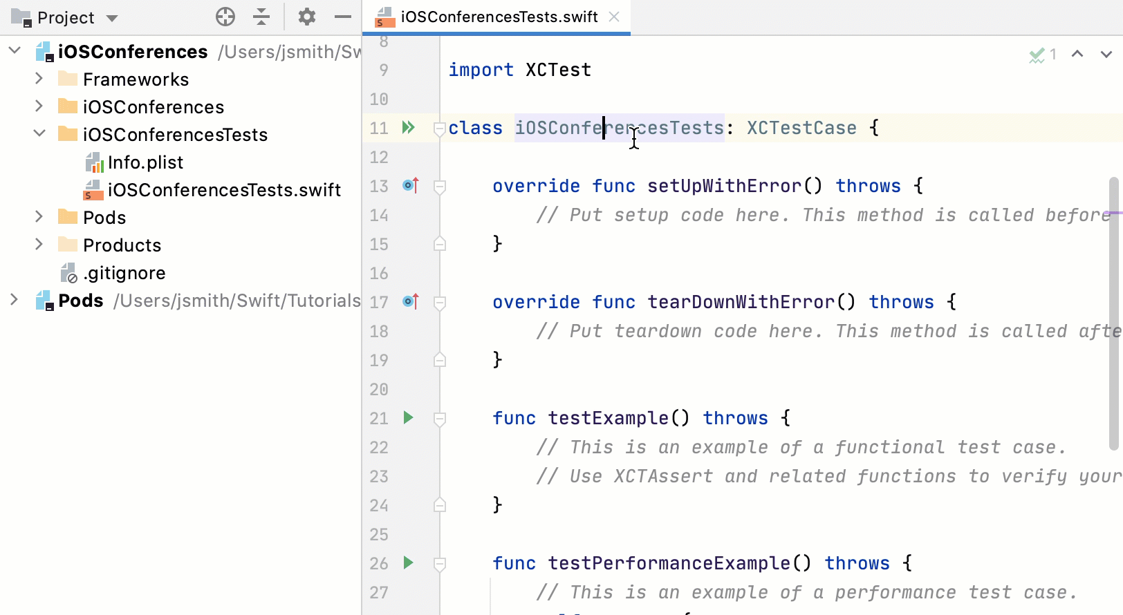 Unit Testing In Appcode Appcode 1784