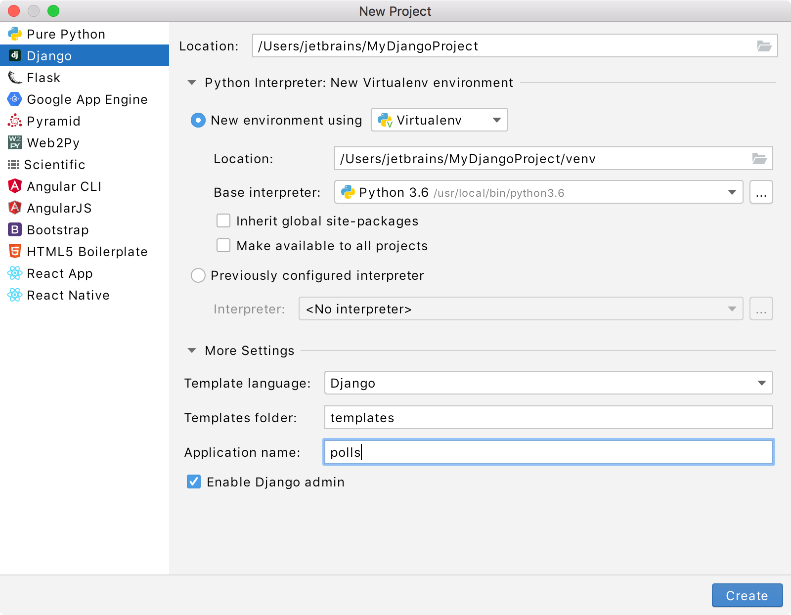 Django PyCharm 