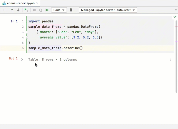 Run and debug Jupyter notebook code cells | PyCharm