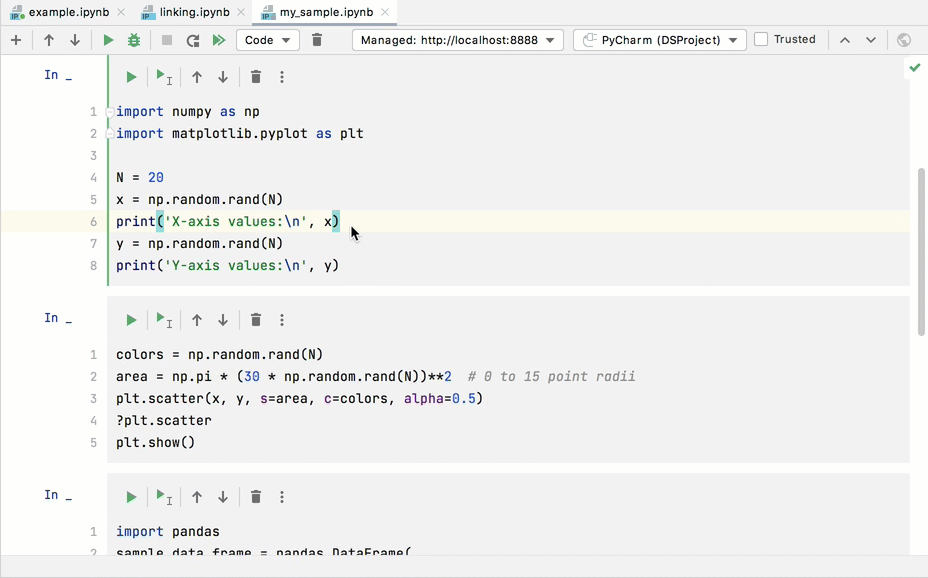 Edit Jupyter notebook files | PyCharm