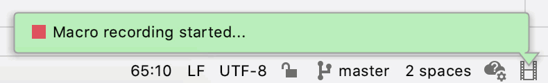 Macros | IntelliJ IDEA