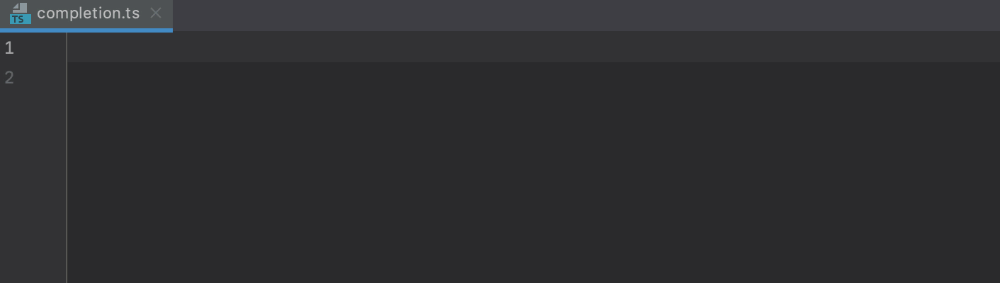 Code completion | WebStorm