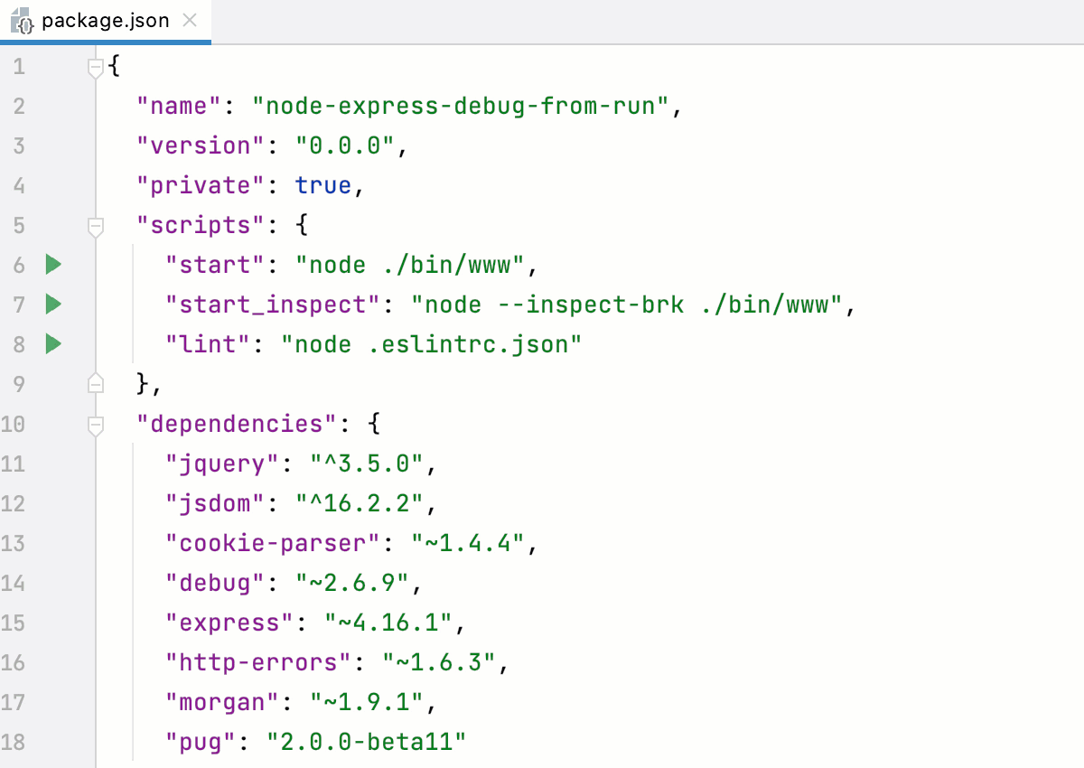 npm, pnpm, and Yarn | IntelliJ IDEA