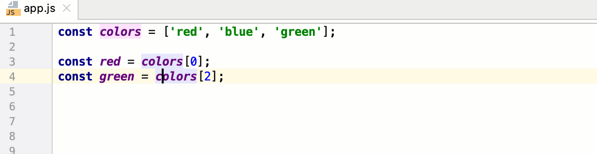 Refactoring JavaScript | CLion