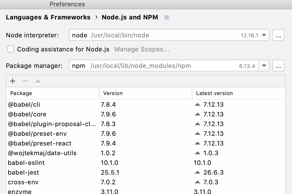 Node js IntelliJ IDEA 