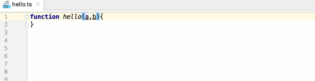 Refactoring TypeScript | IntelliJ IDEA