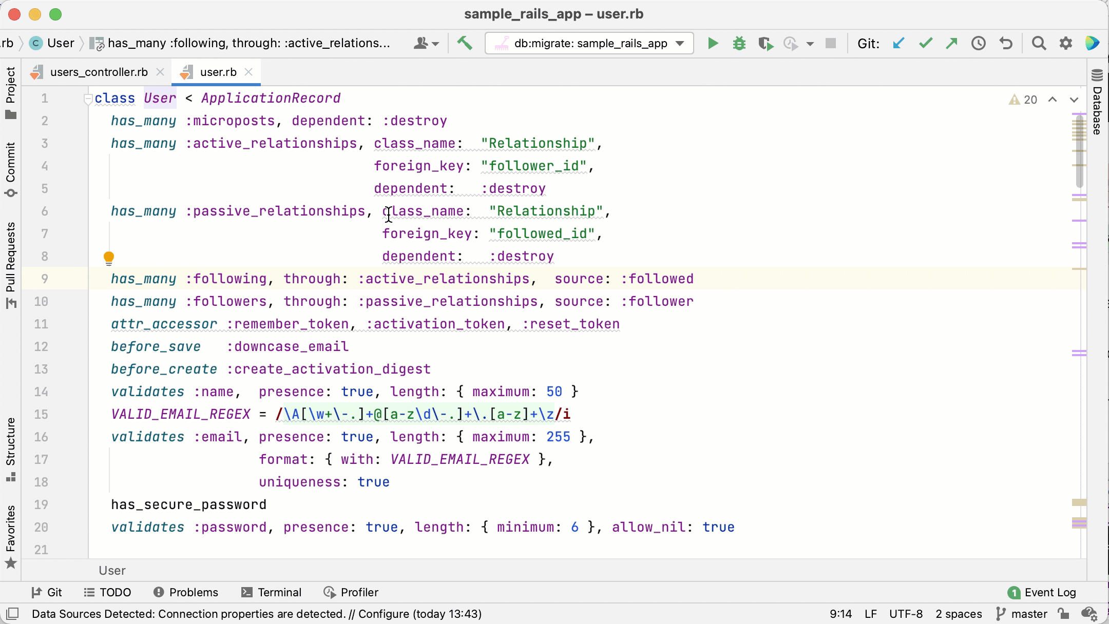 Get started with a Rails project in IntelliJ IDEA | IntelliJ IDEA