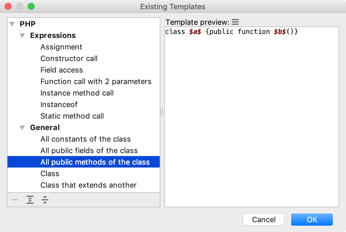 Structural Search And Replace PhpStorm