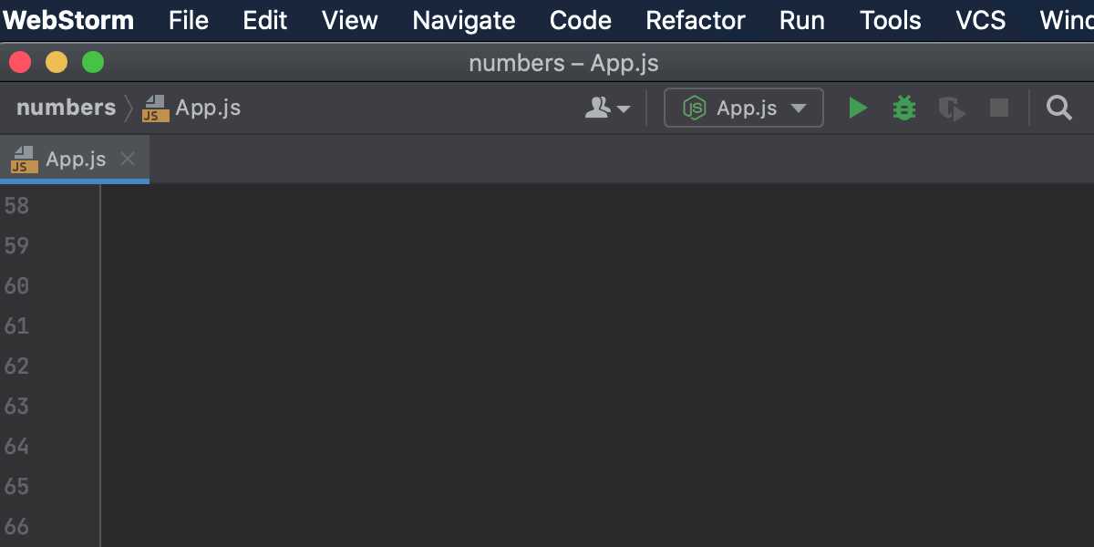 Opening, reopening, and closing projects | WebStorm