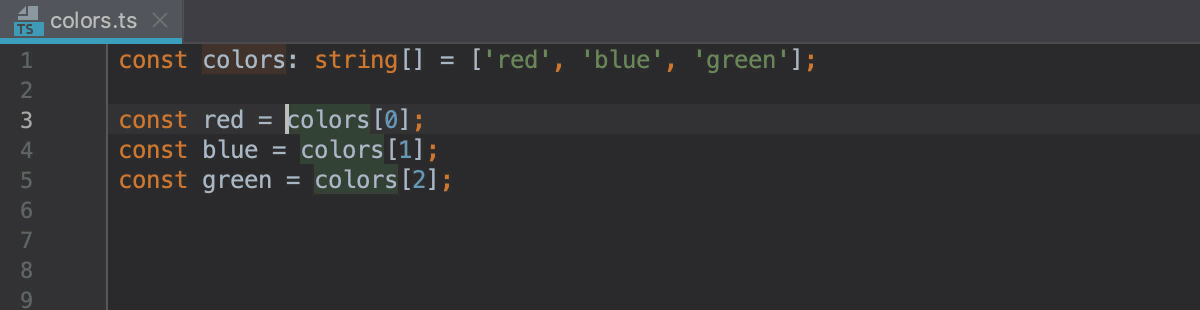 Refactoring TypeScript | WebStorm