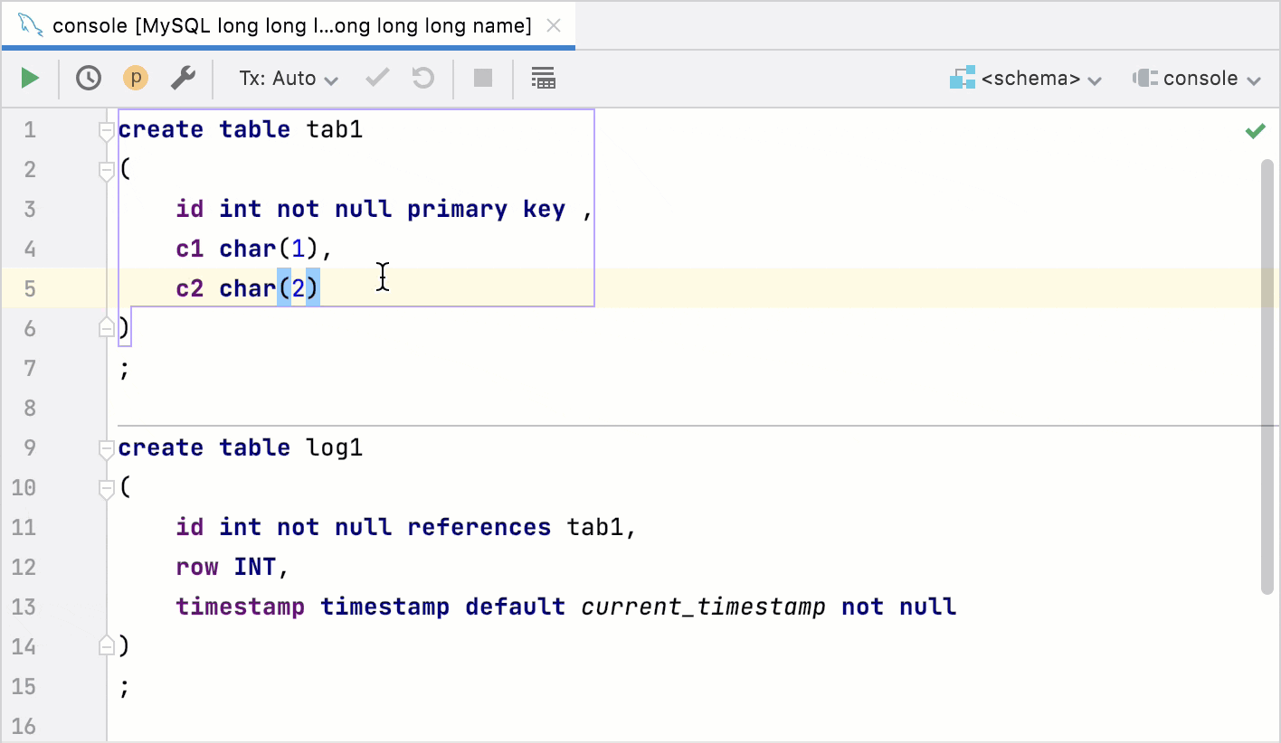 Manage data sources | PyCharm