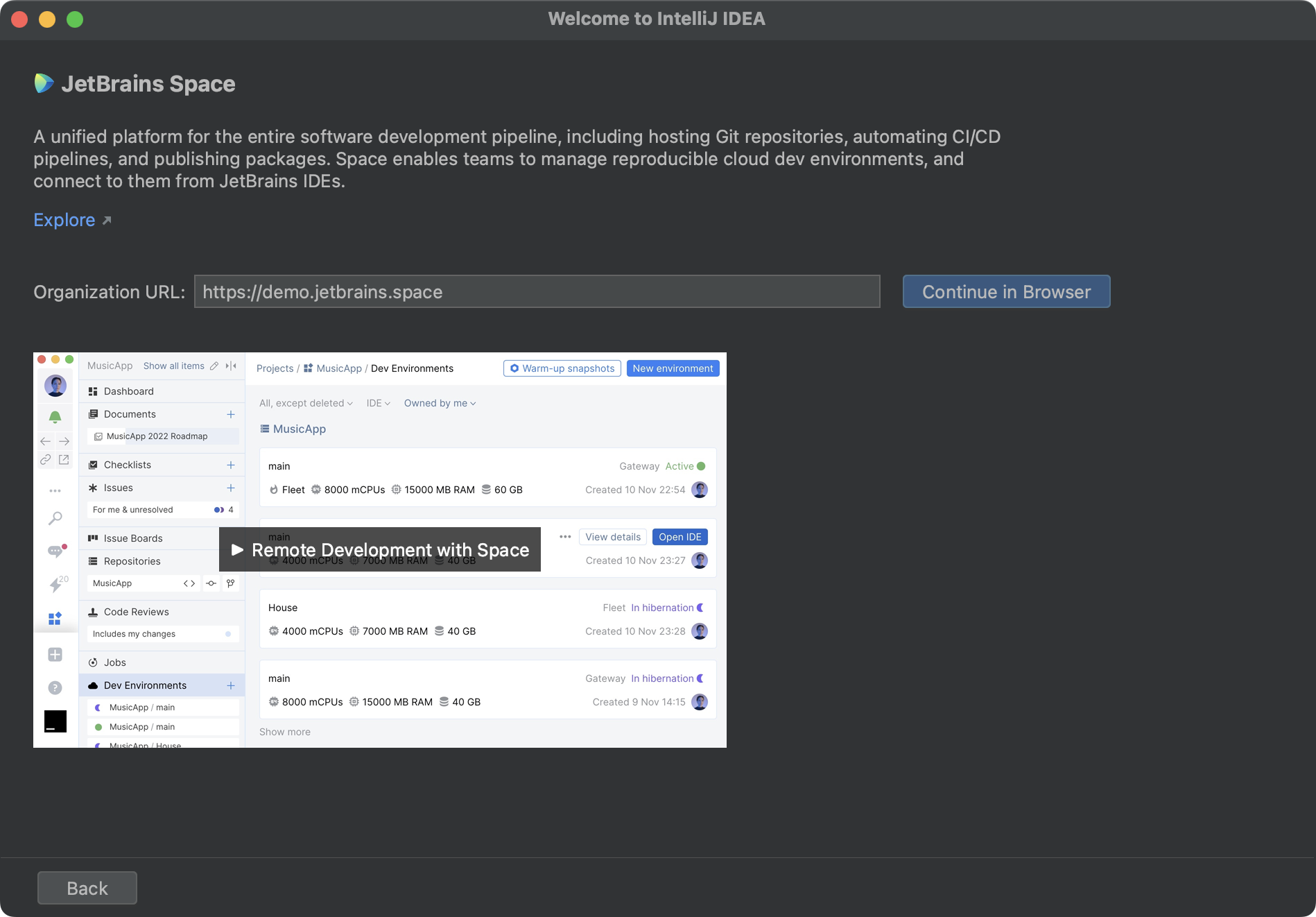 Connect to a remote server from IntelliJ IDEA | IntelliJ IDEA