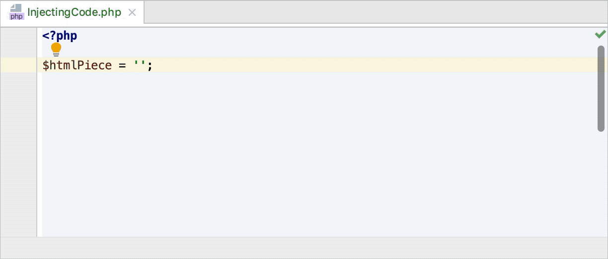 Language Injections Phpstorm