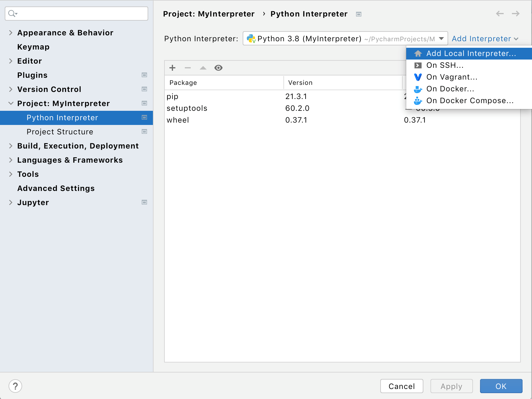 Failed To Create Virtual Environment Pycharm Windows