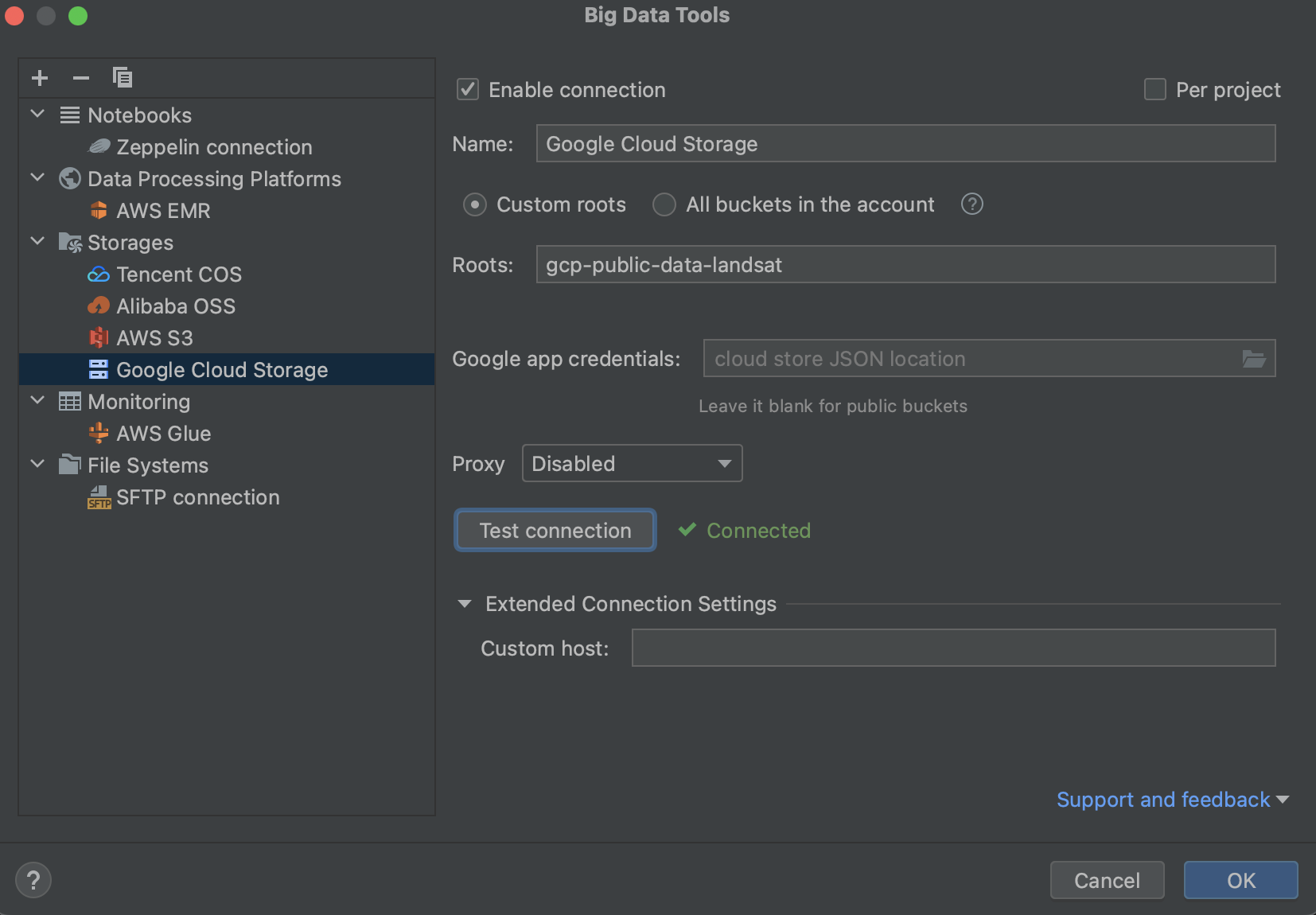 Configure Big Data Tools environment | IntelliJ IDEA Documentation