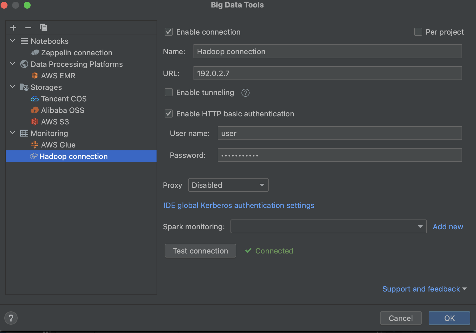 Hadoop monitoring | IntelliJ IDEA Documentation
