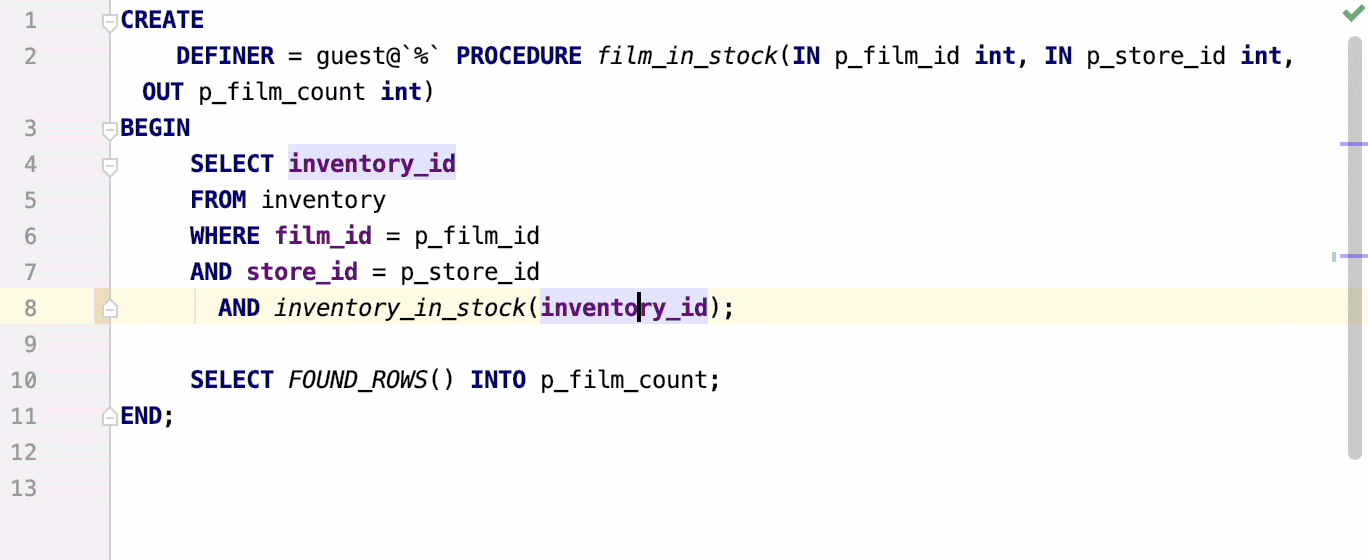 Write And Edit Source Code Datagrip Documentation 4329
