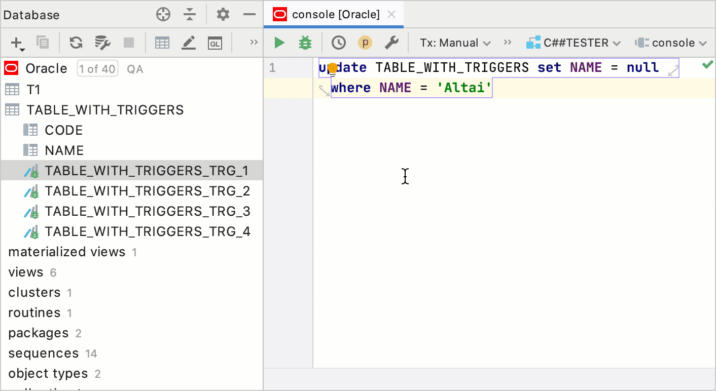 Debugging Datagrip Documentation