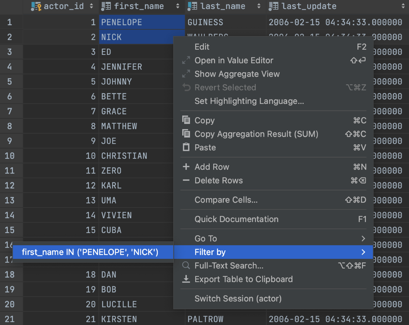 Release Notes Datagrip Documentation