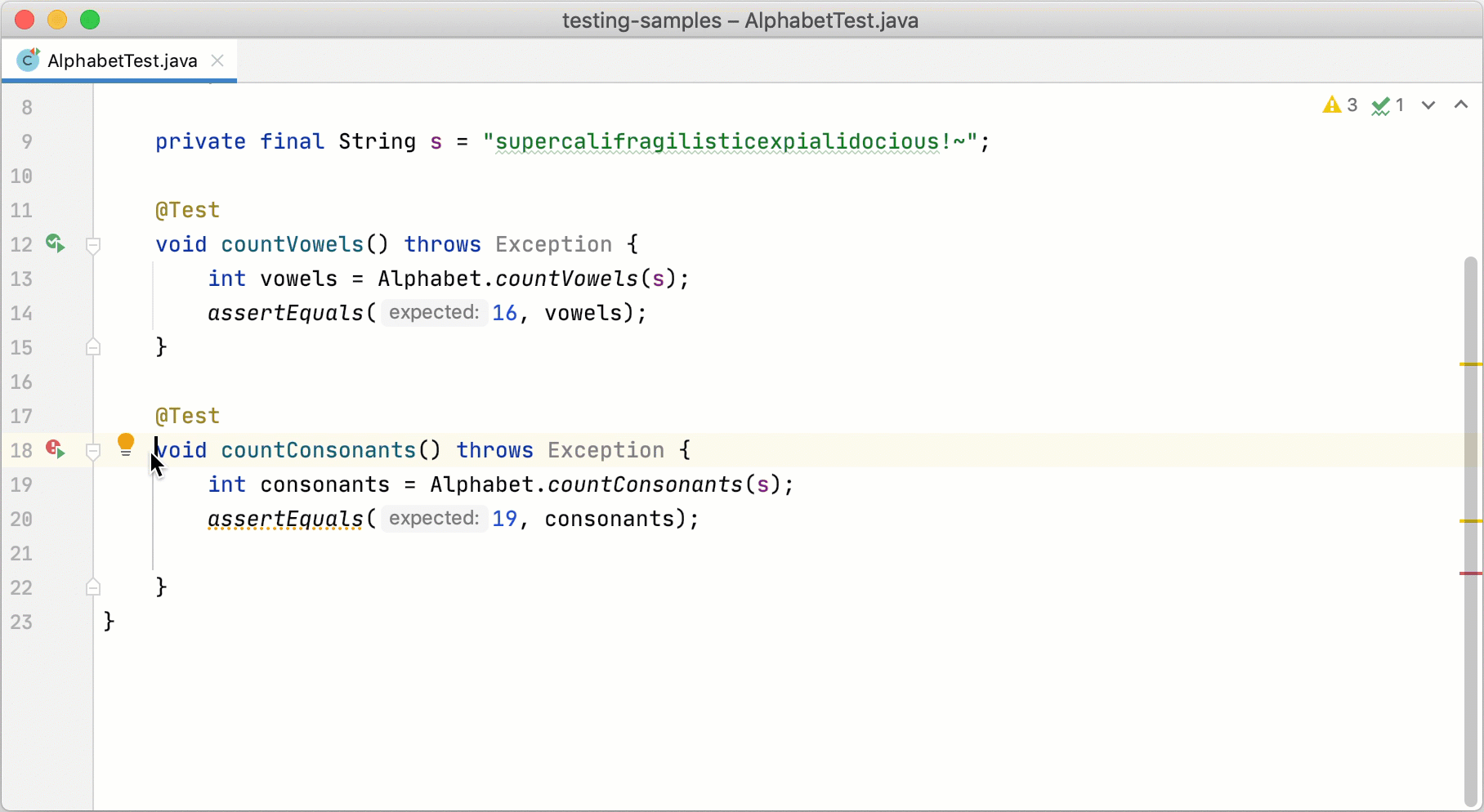 Run tests | IntelliJ IDEA Documentation