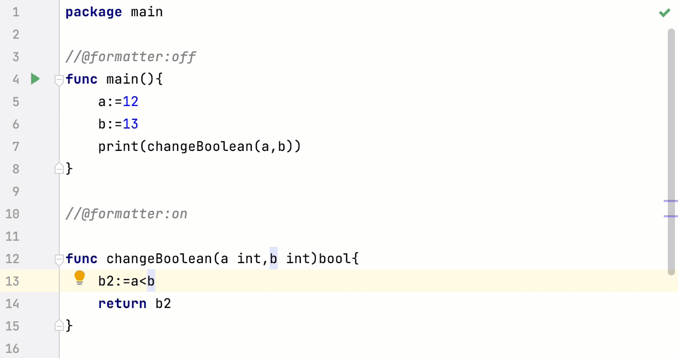 Reformat and rearrange code | GoLand Documentation