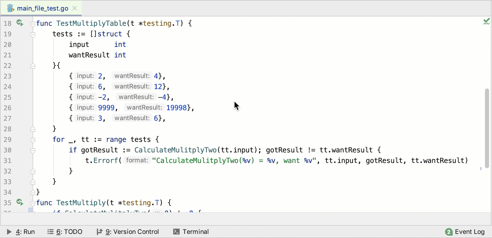 Run tests | GoLand Documentation