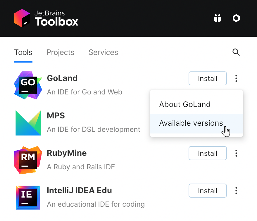 Install GoLand GoLand Documentation Install GoLand GoLand Documentation