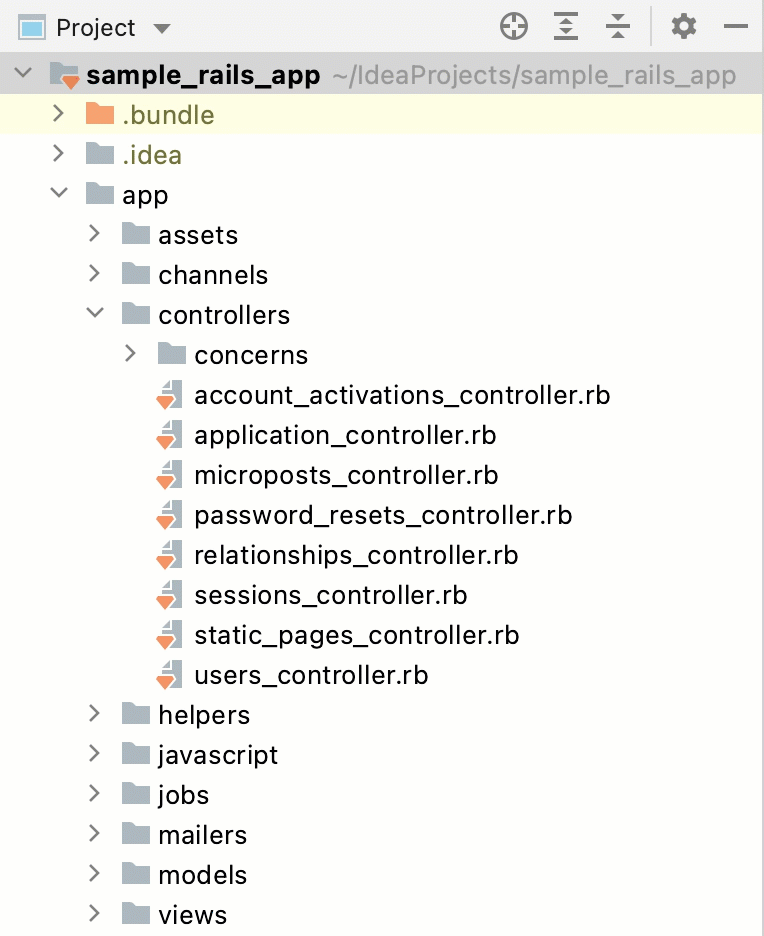 Get started with a Rails project in IntelliJ IDEA | IntelliJ IDEA Documentation