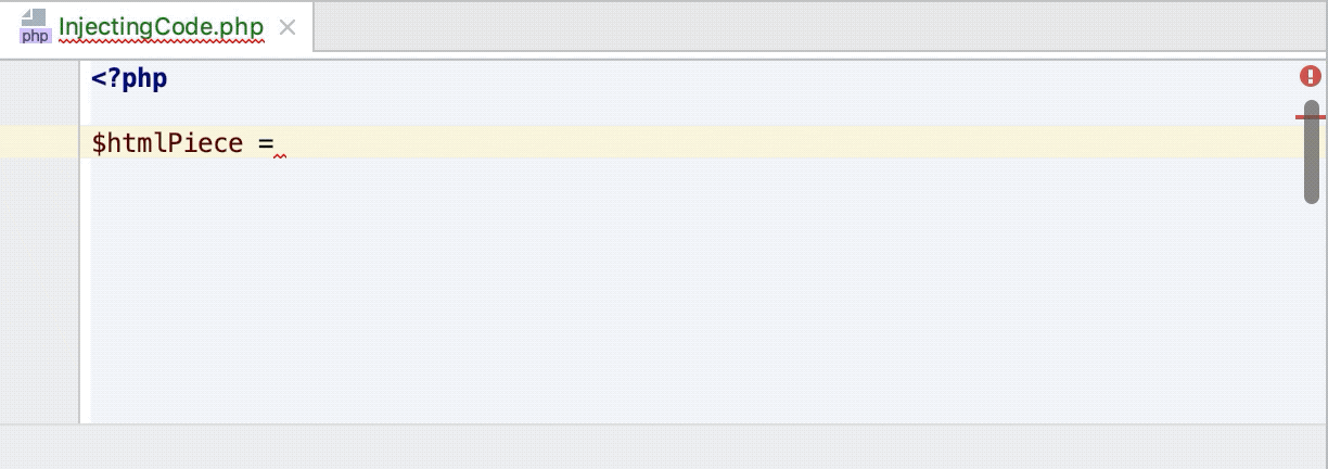 Language injections | PhpStorm Documentation