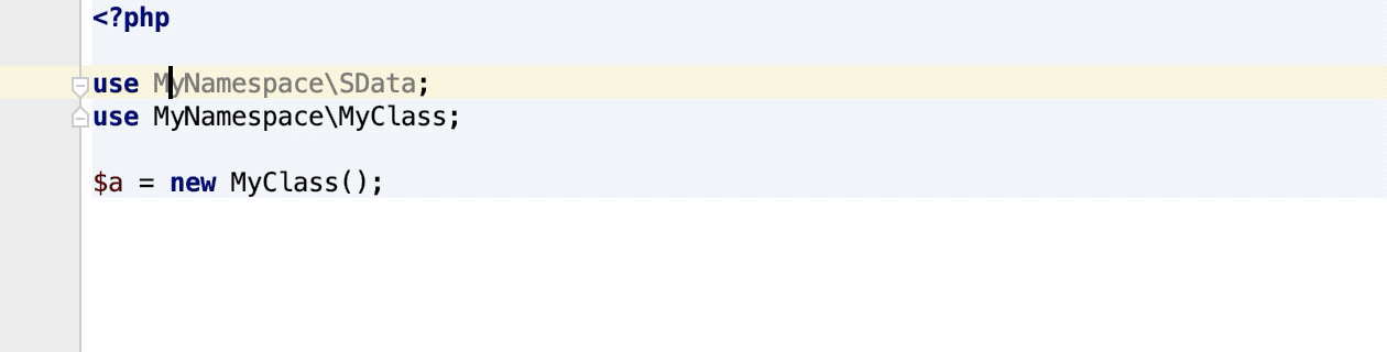 Auto import | PhpStorm Documentation
