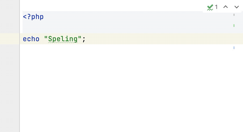 Spellchecking | PhpStorm Documentation