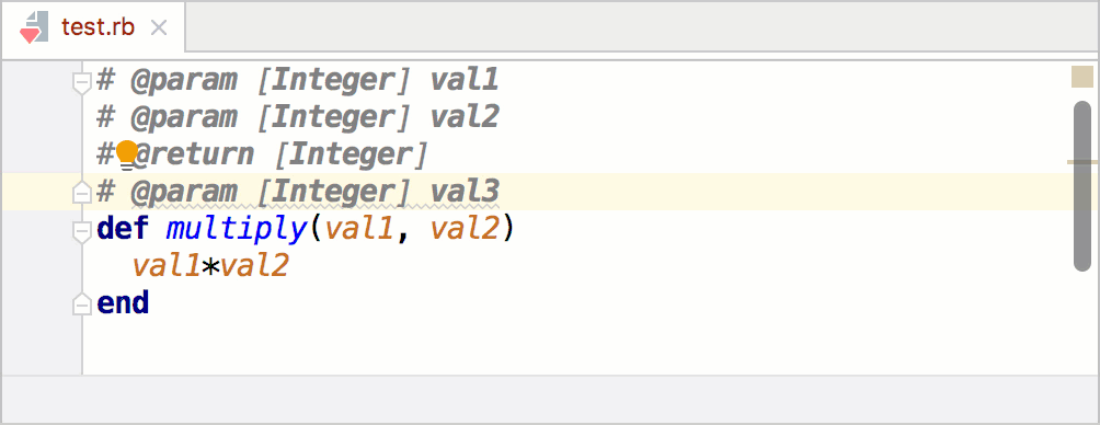 Document code | RubyMine Documentation