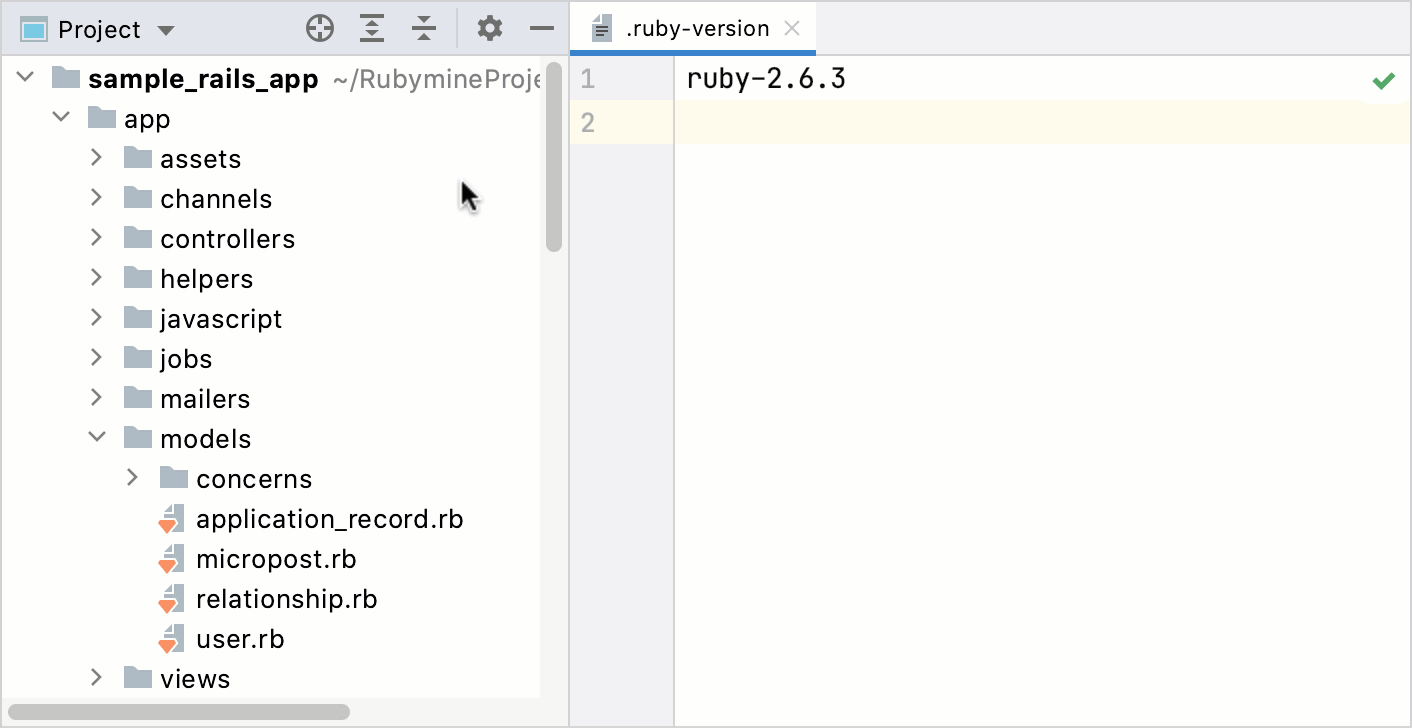Editor overview | RubyMine Documentation