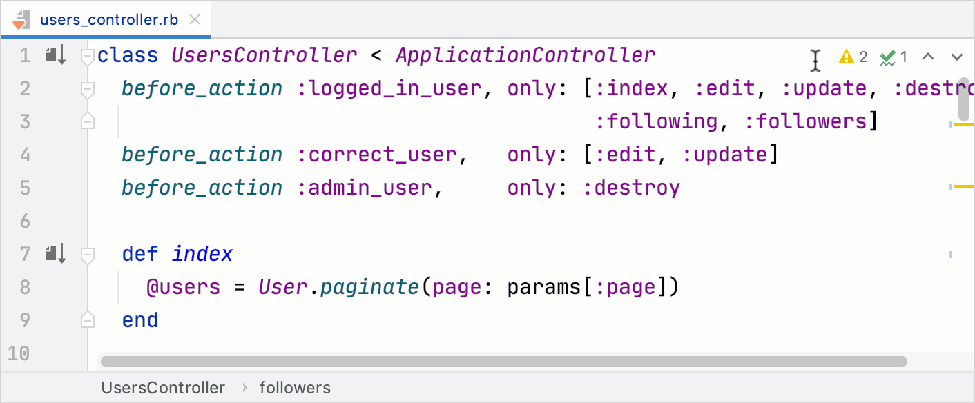 Run inspections | RubyMine Documentation