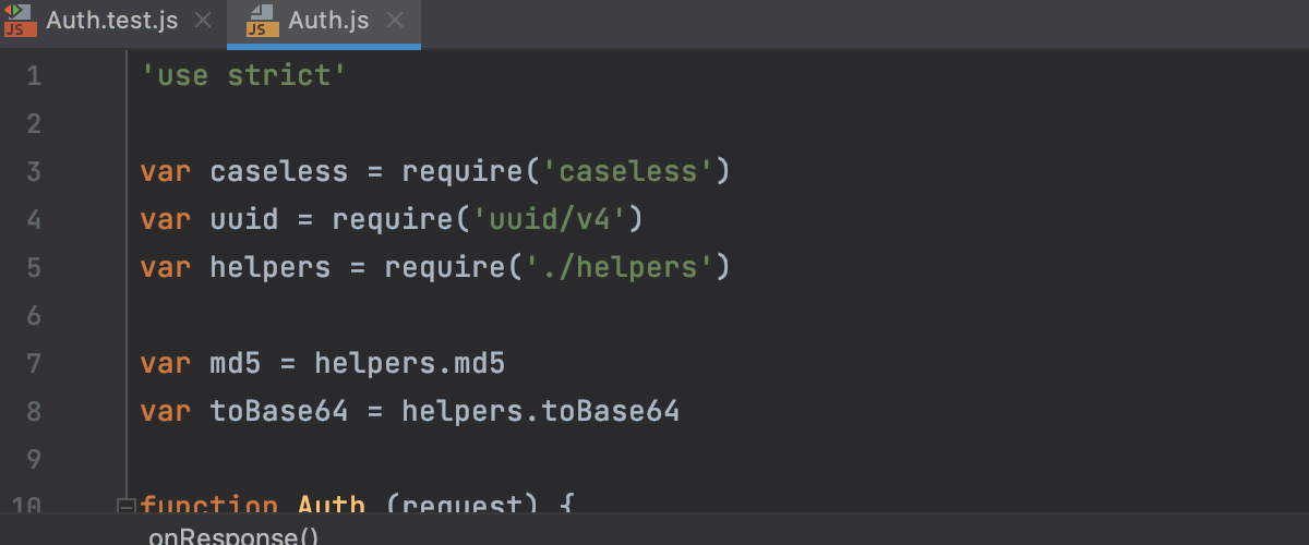 Editor basics | WebStorm Documentation