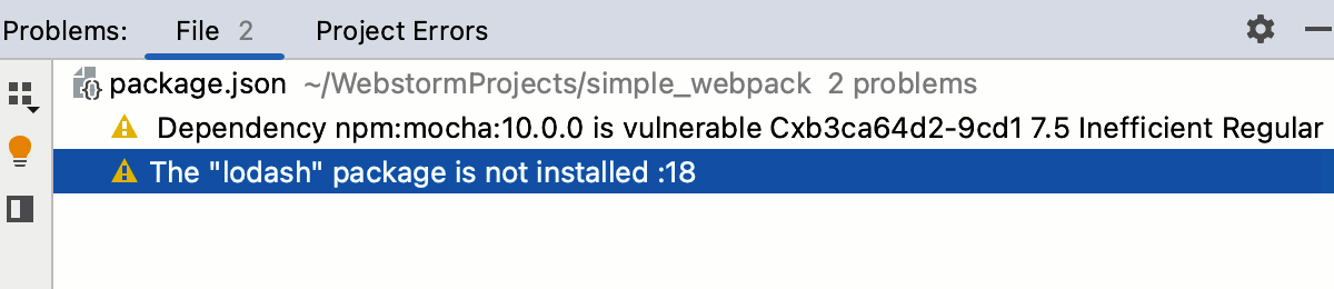 npm, pnpm, and Yarn | IntelliJ IDEA Documentation